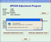 Epson Adjustment Program